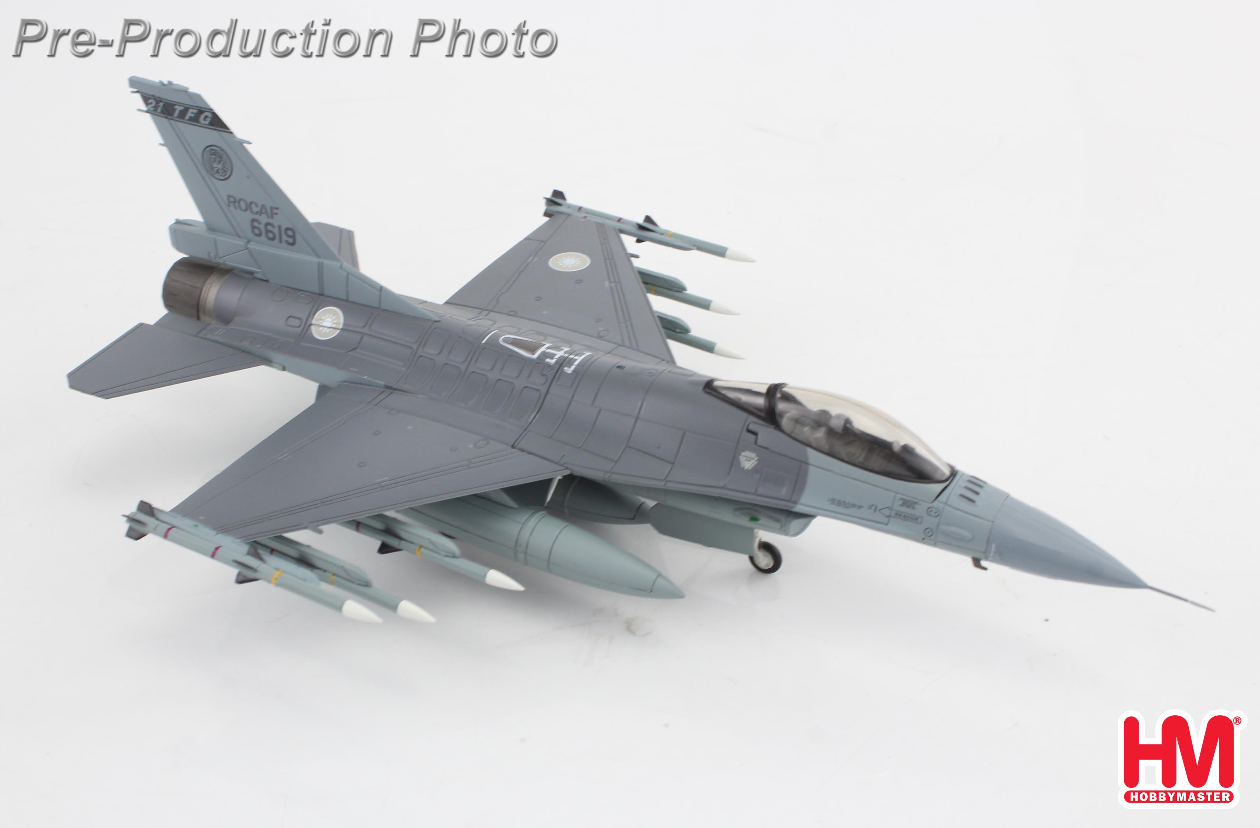 F-16V Fighting Falcon 6619, 21 TFG, ROCAF (w/6 x AIM-120)